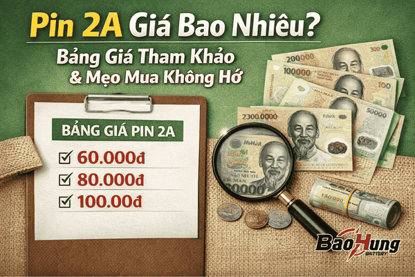 Pin 2A Giá Bao Nhiêu?