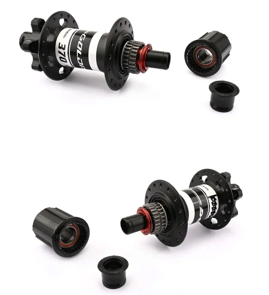 Bộ Hub Xe Đạp GOLDIX M370 BOOST - Phanh Đĩa 6 Ốc - Rachet 60T