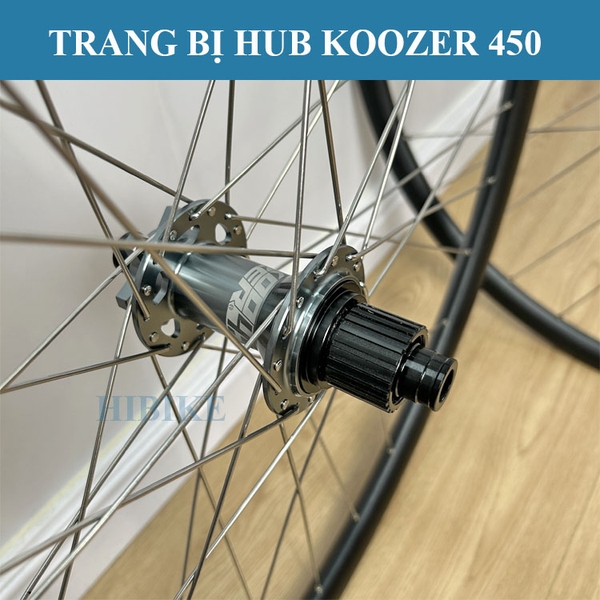 Bộ Vành Nhôm 27.5/29Inch(700C) KOOZER XR21 - Phanh Đĩa 6 Ốc