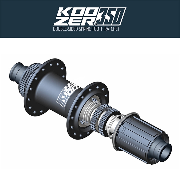 Bộ Hub KOOZER 350 Boost Ratchet 40T 32 Lỗ - Phanh Đĩa Centerlock