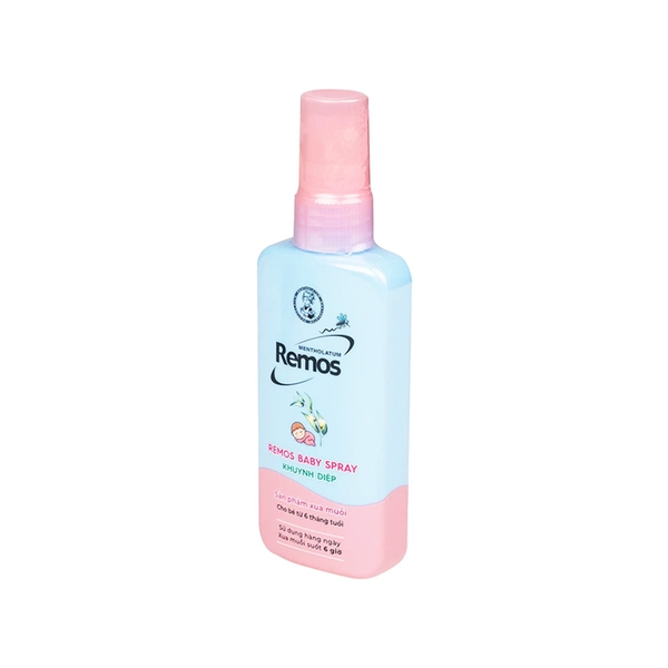 Xịt chống muỗi Remos Baby Spray Hương Khuynh Diệp cho bé (chai 60ml)