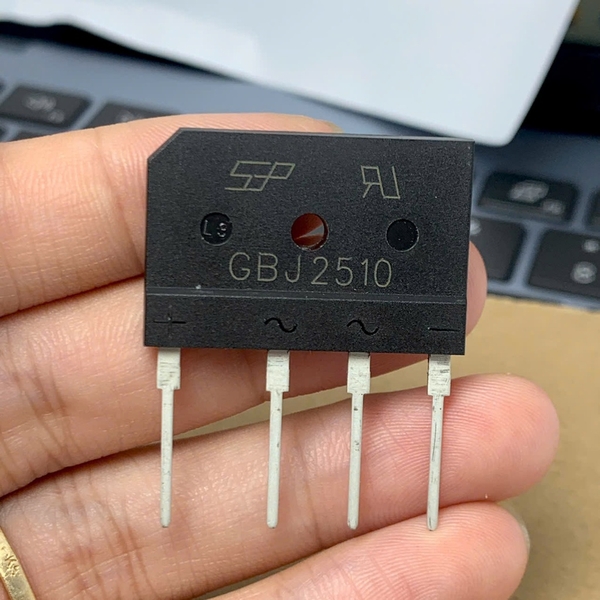 GBJ2510 GBJ 2510 cầu chỉnh lưu cầu diode 1000V 25A