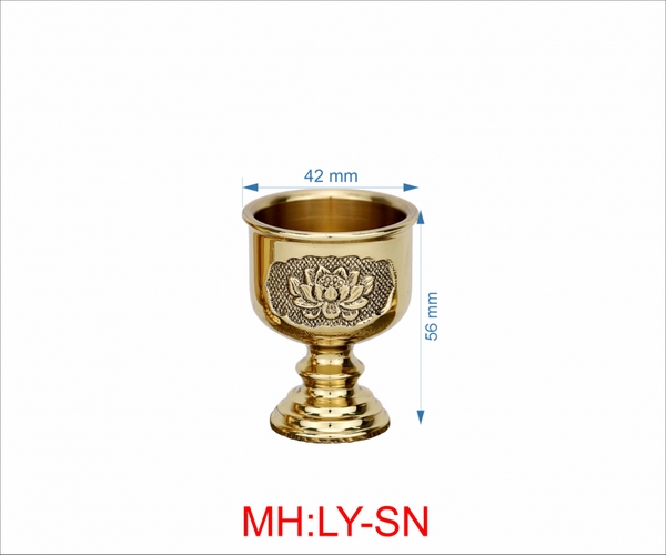 Ly sen có chân 3 size Đồng Cường Thịnh