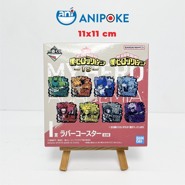 Pack Nhân Phâm Lót Ly Cao Su Coaster Rubber Deku, Bakugo Shoto Kyoka ...