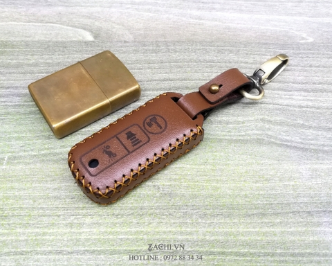 Bao da móc khóa xe SH Smart Key Zachi Handmade Leather