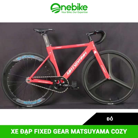 Xe đạp Fixed Gear TSUNAMI SNM 100 - Bánh 3 đao | Nhà phân phối xe đạp thể thao Dngbike.com