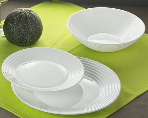 Đĩa thủy tinh sâu lòngLuminarc Harena 28cm - L3265 - Homechef - Đồ Bếp Tốt