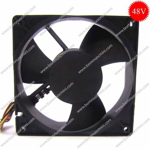 Quạt tản nhiệt Delta 48V 0.3A EFB1248SHE 120x120x38mm | Fan 12038 48V | Quạt 12038 48V – Bơm ...