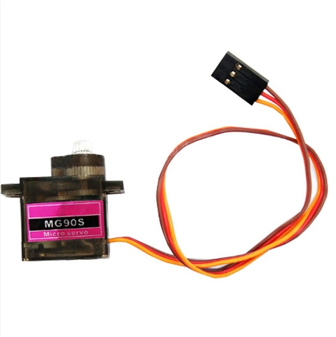 Động Cơ MG90S, Bán Răng Cao Su, 180 Độ – Bơm Nước Mini