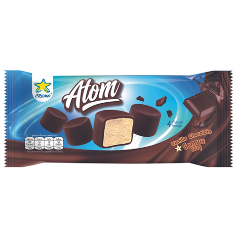 Kem viên socola Cremo Atom Chocolate Vanilla Thái Lan 48ML | Kim Phúc