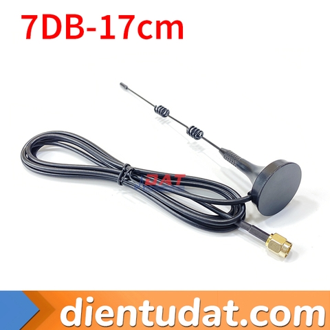 Angten Cốc Hút Lora 433MHz Cổng SMA Đực 1.5M - 5DB 7DB 8DB 12DB | Điện Tử DAT