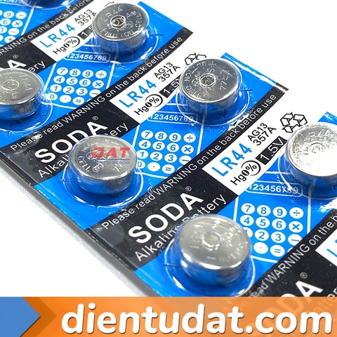 Pin Cúc Áo LR44 1.5V AG13 L1154 A76 357A | Điện Tử DAT