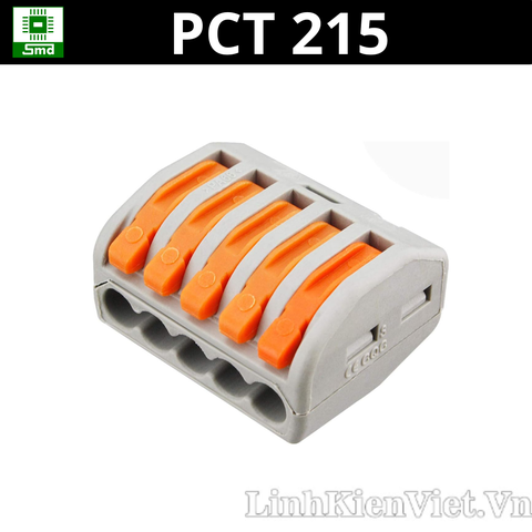 PCT 215 - Đầu chia cút nối dây điện tay gạt cam – Linh kiện điện tử SMD