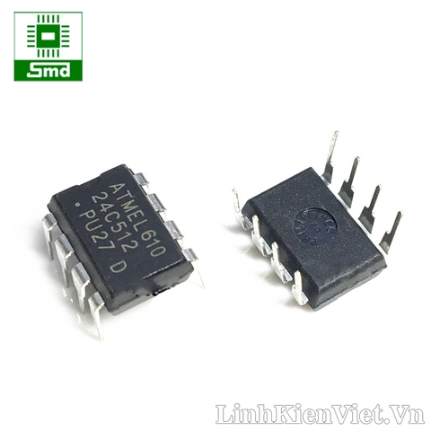 AT24C512 DIP8 EEPROM 512K – Linh kiện điện tử SMD