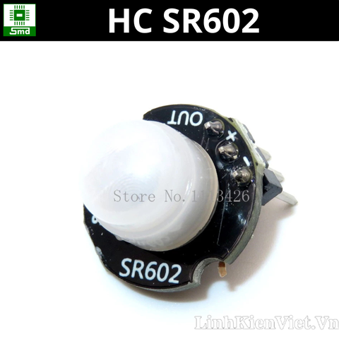 HC SR602 Cảm biến PIR mini – Linh kiện điện tử SMD
