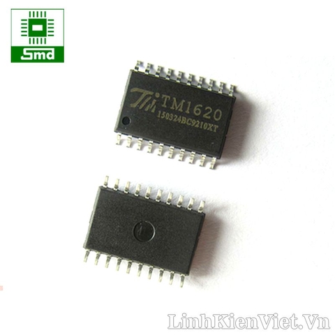 TM1620 SOP20 8x6 7Seg Led Driver – Linh kiện điện tử SMD
