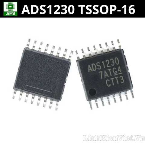 ADS1230 TSSOP-16 Analog-to-Digital Converter For Bridge Sensors IC ...