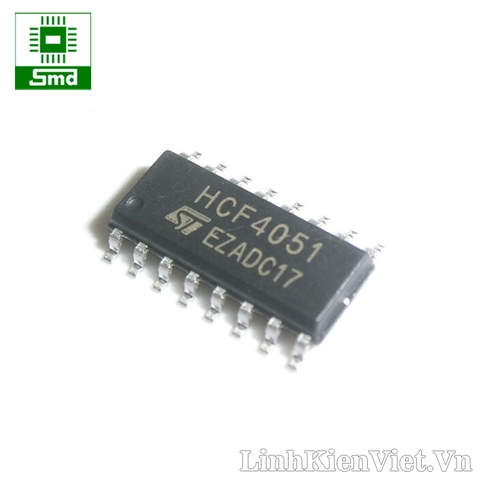 HCF4051BM HCF4051 SOP-16 – Linh kiện điện tử SMD