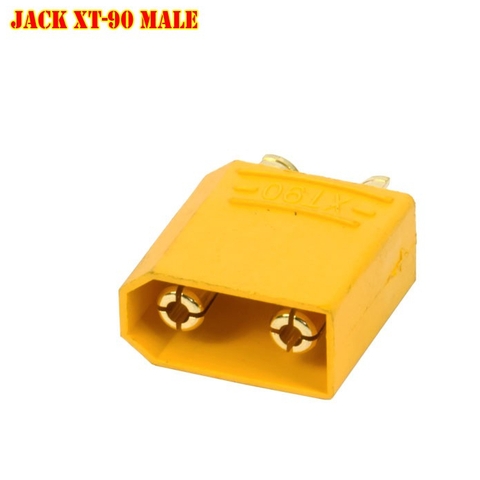 Jack cắm XT90 mạ vàng - Phích cắm nối nguồn điện DC – Linh kiện điện tử SMD