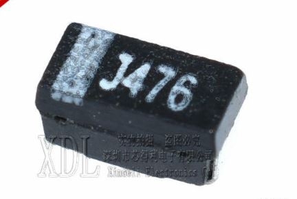 Tụ tantalum J476 1206 47uF 6.3V – Linh kiện điện tử SMD