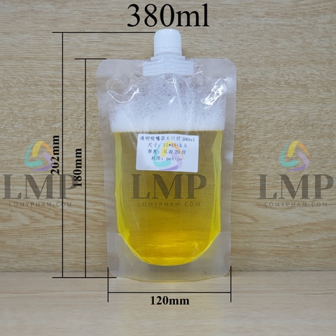 Túi PET trong nắp vặn sọc guarantee