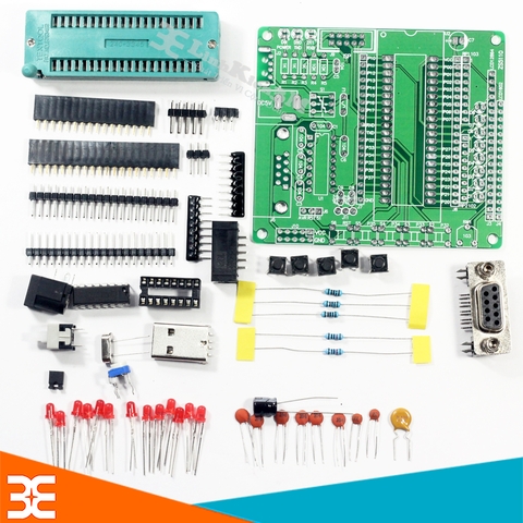 Kit học tập 8051 bản Pro Full Chức Năng Lập Trình | Linh Kiện 3M | Linh Kiện Điện Tử 3M