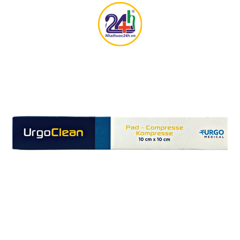 UrgoClean Pad 10cm x10cm - Gạc thấm hút và loại bỏ mảnh hoại tử ...