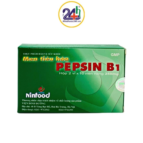 Pepsin B1 - Hỗ Trợ Tiêu Hóa, Tăng Cường Hấp Thu – Nhathuoc24h.vn