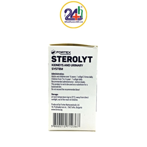Sterolyt - Giúp Bòa Mòn Sỏi Thận, Chống Tái Phát Sỏi Thận – Nhathuoc24h.vn