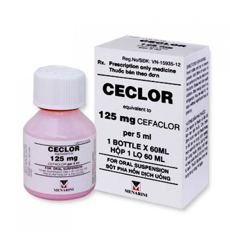 Ceclor 125mg/5ml – Siêu thị thuốc việt