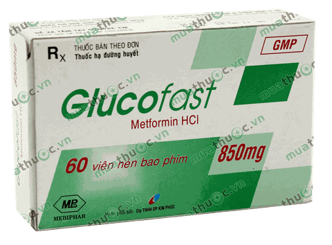 Glucofast 850mg – Siêu thị thuốc việt