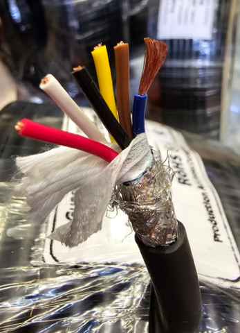 Cáp đồng trục RG8 A/U lõi mềm có lá nhôm + lưới đồng chống nhiễu TH-RG8