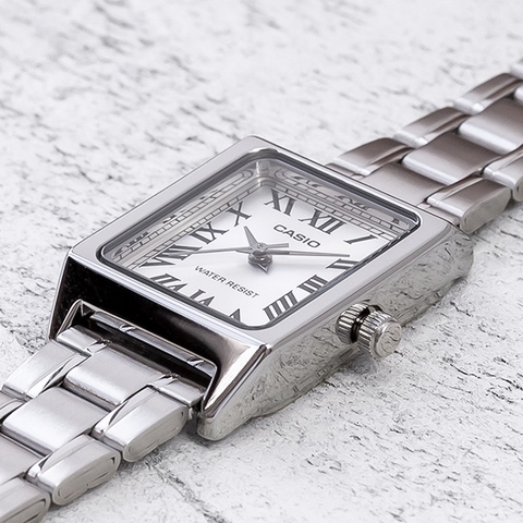 CASIO STANDARD LTP-V007D-7BUDF Dây Thép | LTP-V007D-7B | TP WATCH PREMIUM