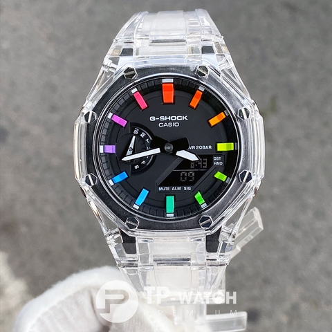 G-SHOCK GA-2100SKE-7A AP CUSTOM SKELETON x RAINBOW ROYAL OAK (SPECIAL ...