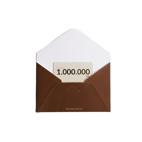 GIFT CARD - THẺ QUÀ TẶNG | Be Classy - Giày Da Nam, Giày Tây Nam Sang Trọng