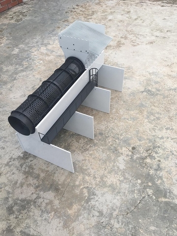 Trommel rc 1/14, sand screen rc 1/14 Rcmodeldesign.com