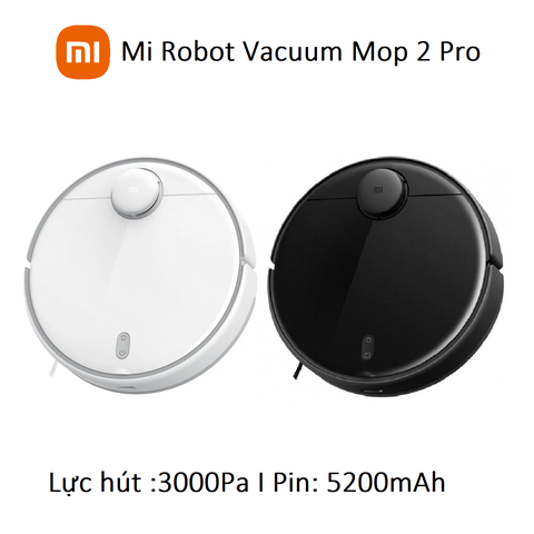 Máy hút bụi lau nhà Xiaomi Mi Robot Vacuum Mop 2 Pro - Bản quốc tế ...