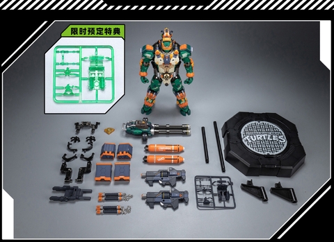 Mô Hình Ráp Sẵn Mecha MICHELANGELO Metal Build MB TMNT Teenage Mutant ...