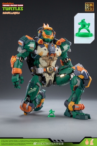 Mô Hình Ráp Sẵn Mecha MICHELANGELO Metal Build MB TMNT Teenage Mutant ...