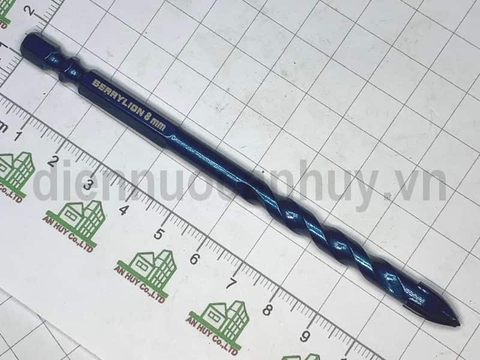 Mũi khoan đa năng đầu chữ thập 4 cạnh Berrylion 042004108 8mm. Dòng ...