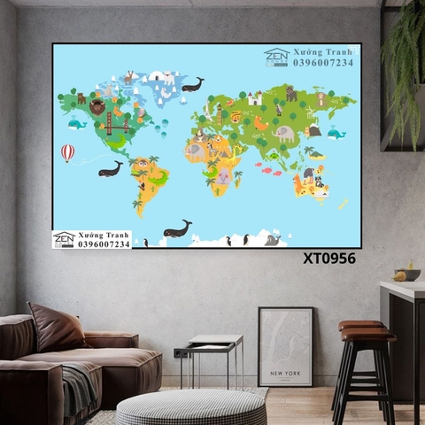 BD22 Bản Đồ Thế Giới