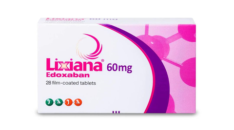 Lixiana 60mg chống đông máu, phòng ngừa đột quỵ và thuyên tắc mạch máu ...