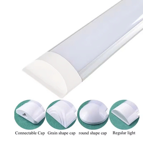 Đèn LED Phòng Sạch dài 0,6m, 1,2m kiểu Tuýp Bán Nguyệt 12W, 18W, 27W ...