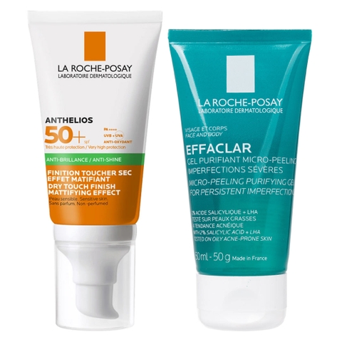 Kem Chống Nắng La Roche Posay Anti-Shine - Gel Rửa Mặt