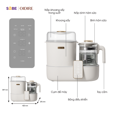 Phân phối chính hãng đồ gia dụng OIDIRE thương hiệu Đức