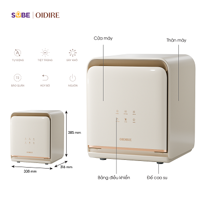 Phân phối chính hãng đồ gia dụng OIDIRE thương hiệu Đức