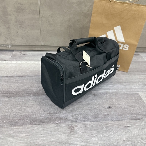 Túi Adidas Duffel Linear Essentials Black [ HT4744 ] | CITISHOP