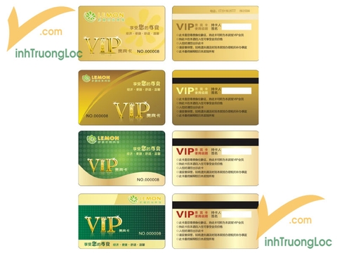 In thẻ Vip - Vip card giá rẻ rẻ - In nhanh trong 24h
