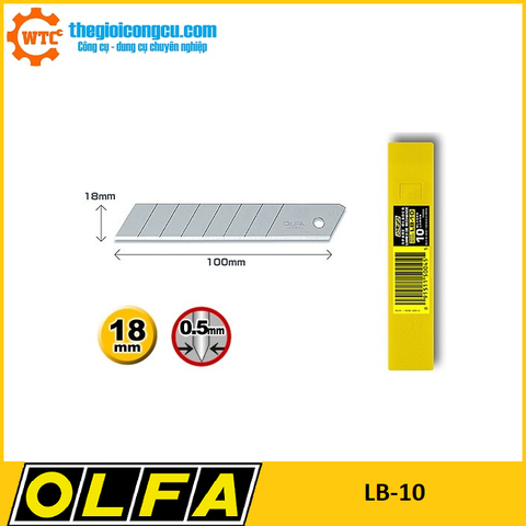 Hộp lưỡi dao Olfa RB60-1