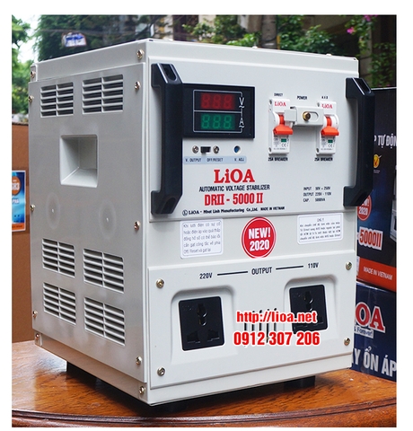 LiOA 5kVA Thế Hệ Mới Nhất Giá Bán Phân Phối Rẻ Có Đủ CO-CQ-VAT | lioa.net